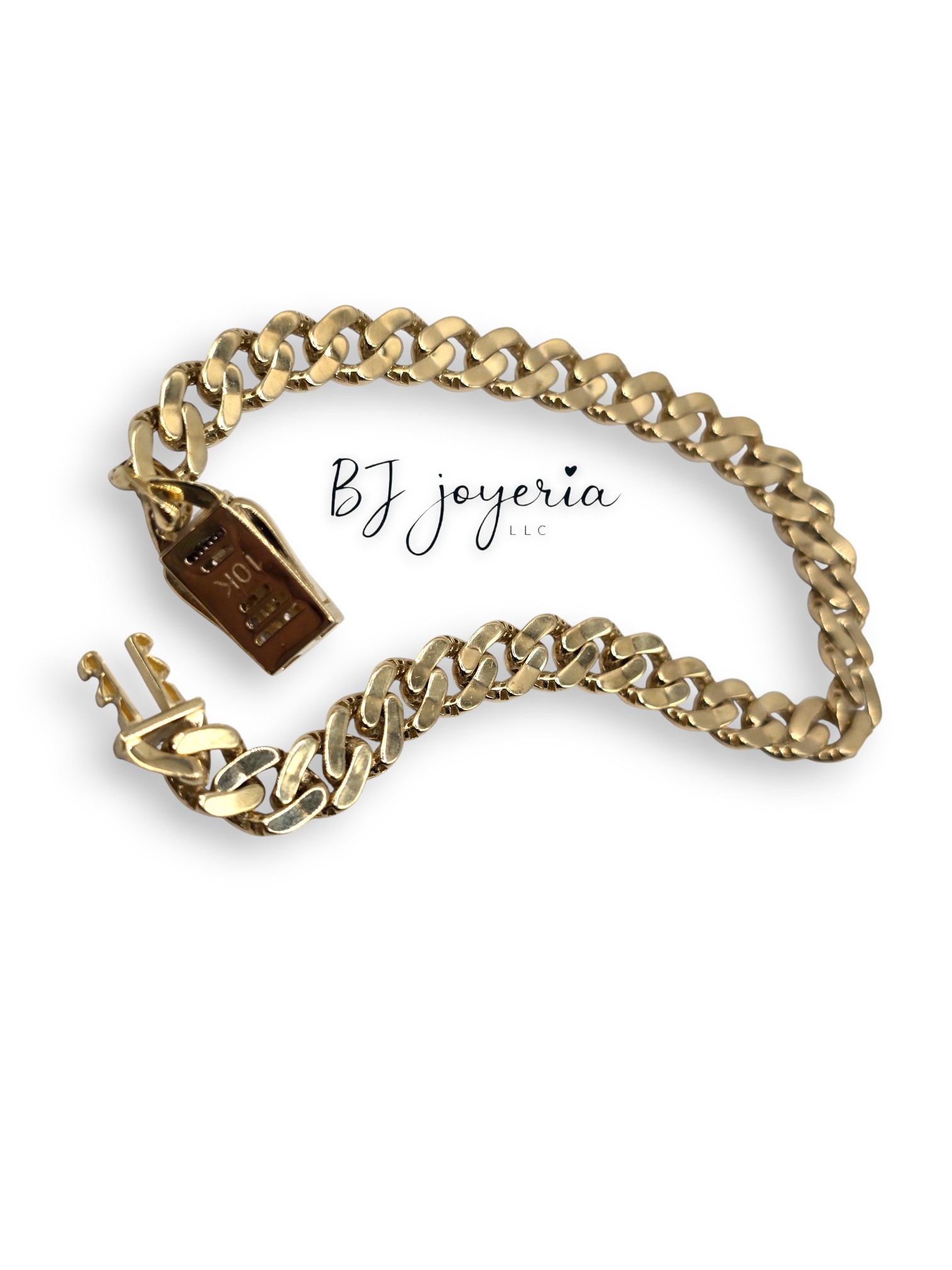 MONA BRACELET 8 INCH 10K (0133) – BJ JOYERIA